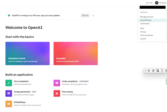 【C#】ChatGPTAPIを使用して、レスポンスを返す方法（モデル：text-davinci-003、chatgpt3.5-turbo対応）visual studio2022を使用しています ...